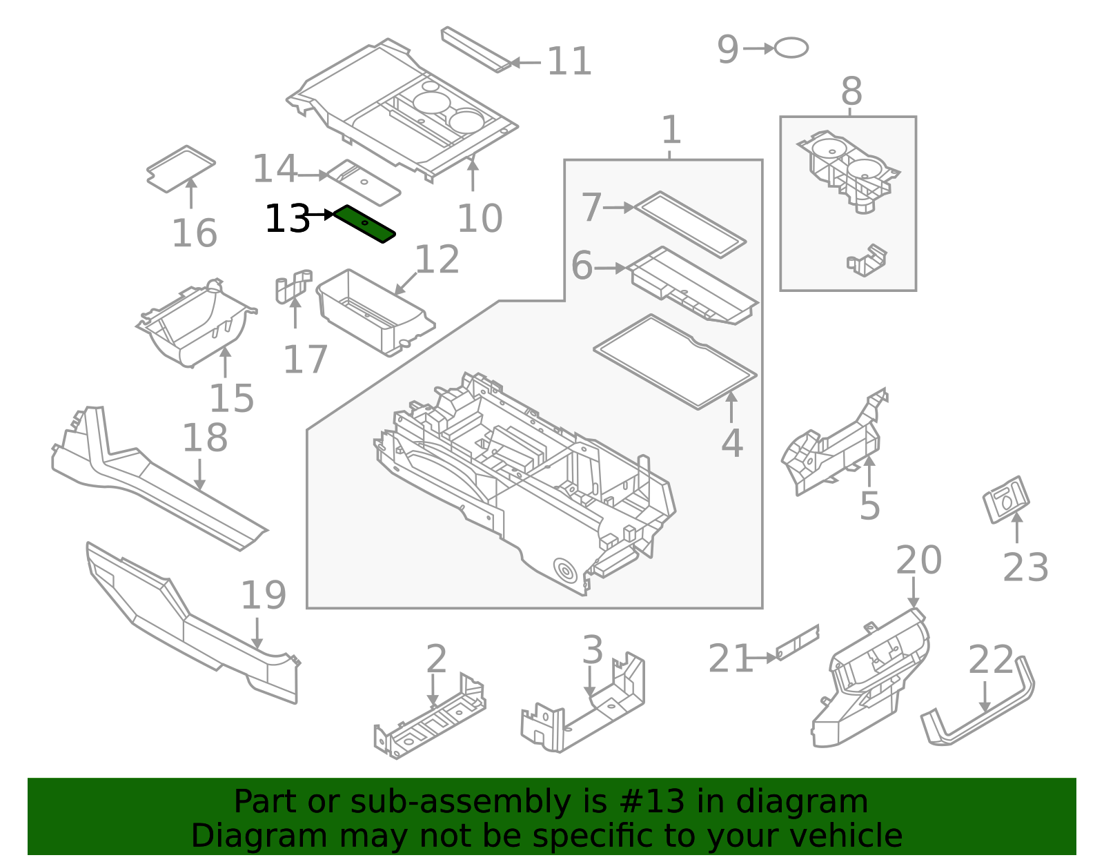 2021-2025 Ford F-150 | Utility Tray Mat | ML3Z-15045G34-JA | Walls ...