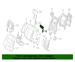 2010-2018 Mercedes-Benz Temperature Controlled Seat Blower Motor 212 ...