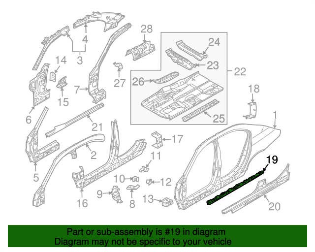 Genuine BMW 41-21-7-111-357 | Lower Reinforced | FREE Shipping on Most ...