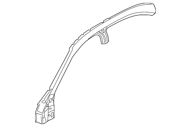 41217111323 - 2004-2010 BMW Roof Rail (41-21-7-111-323) | BMW of South ...