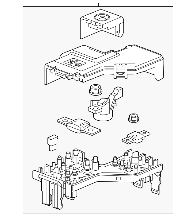 2018-2024 GM Battery Distribution Engine Compartment Fuse Block ...