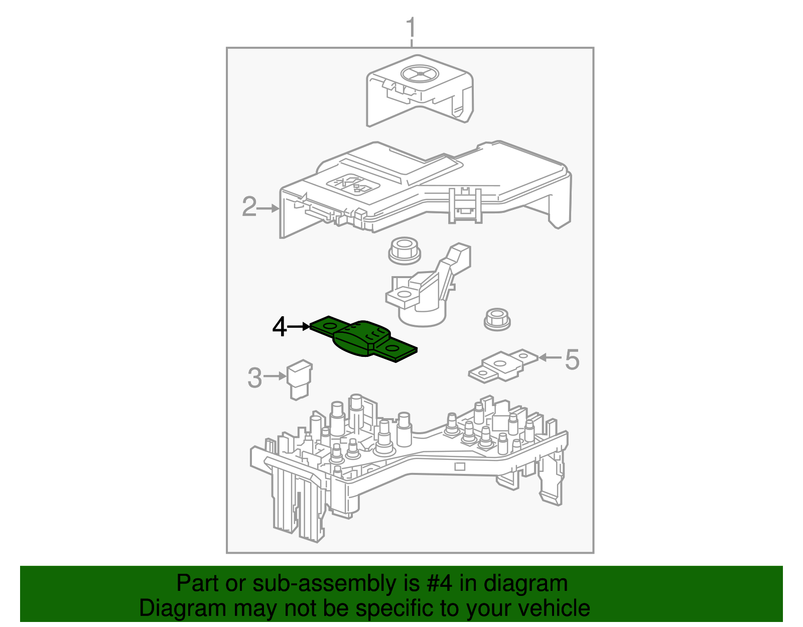 2017-2025 GM 250 Amp Multi-Purpose Fuse 84116255 | GM Parts Center