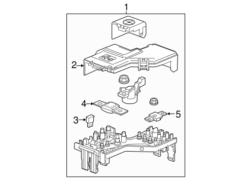 Fuse & Relay for 2020 Chevrolet Traverse | GM Parts Center