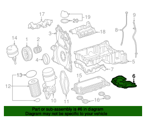 642-010-20-28 - Oil Pan 2011-2013 Mercedes-Benz E 350 | Mercedes-Benz ...