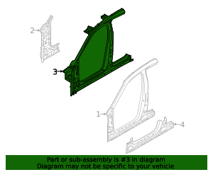 71110-IY000 - Inner Aper Panel 2024 Genesis GV70 | AutoNation Parts