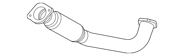 2020-2024 GM Exhaust Front Pipe 84939875 GM | GMPartsDirect.com