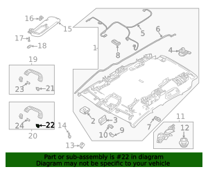 2019-2020 Mazda Grip Handle Cap BCJH-69-472A-75 | TascaParts.com