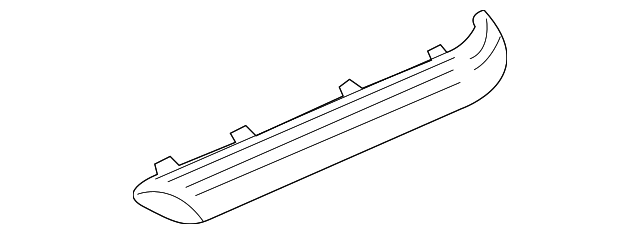 2002-2005 Mercedes-Benz Outer Molding 203-885-51-21-9999 | MB OEM Parts