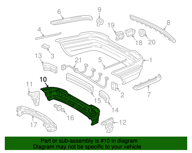 203-885-11-65 - Cover Panel 2002-2005 Mercedes-Benz | Mercedes-Benz USA ...