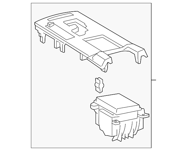 2014-2015 Lexus Console Panel 58804-53400-C0 | OEM Parts Online