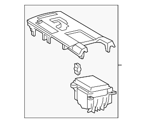 2014-2015 Lexus Console Panel 58804-53400-C0 | OEM Parts Online