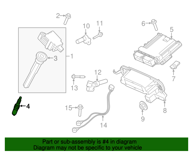 CYFS-12Y-RT3 - Spark Plug 2015-2024 Ford | Ford Parts Center