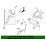 W503275-S437 - Camshaft Sensor Bolt 2010-2025 Ford | Ford Parts Direct