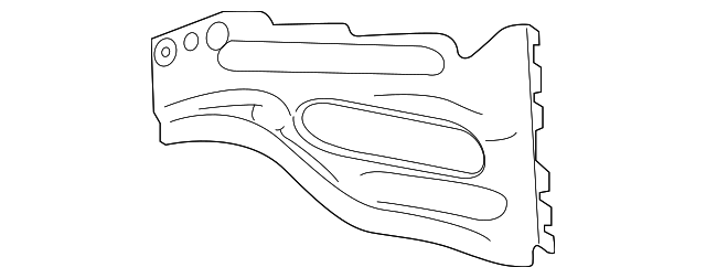 2014-2019 Cadillac Driver Side Front Compartment Outer Side Rail ...