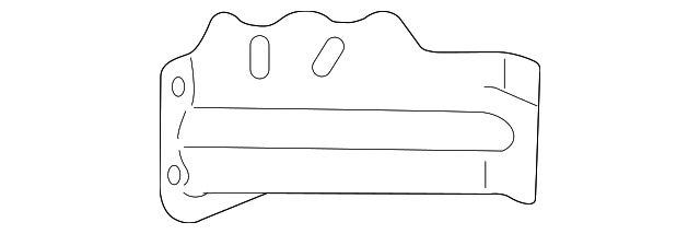 2013-2023 Cadillac Passenger Side Engine Compartment Inner Side Rail ...