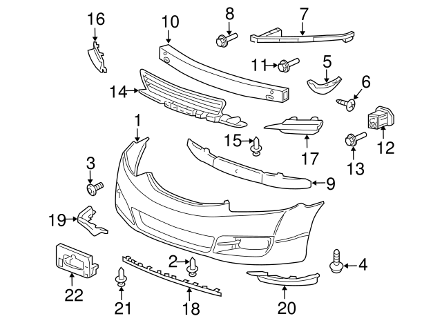 71145-SVA-A50 - License Plate Frame 2009-2011 Honda Civic | AutoNation ...