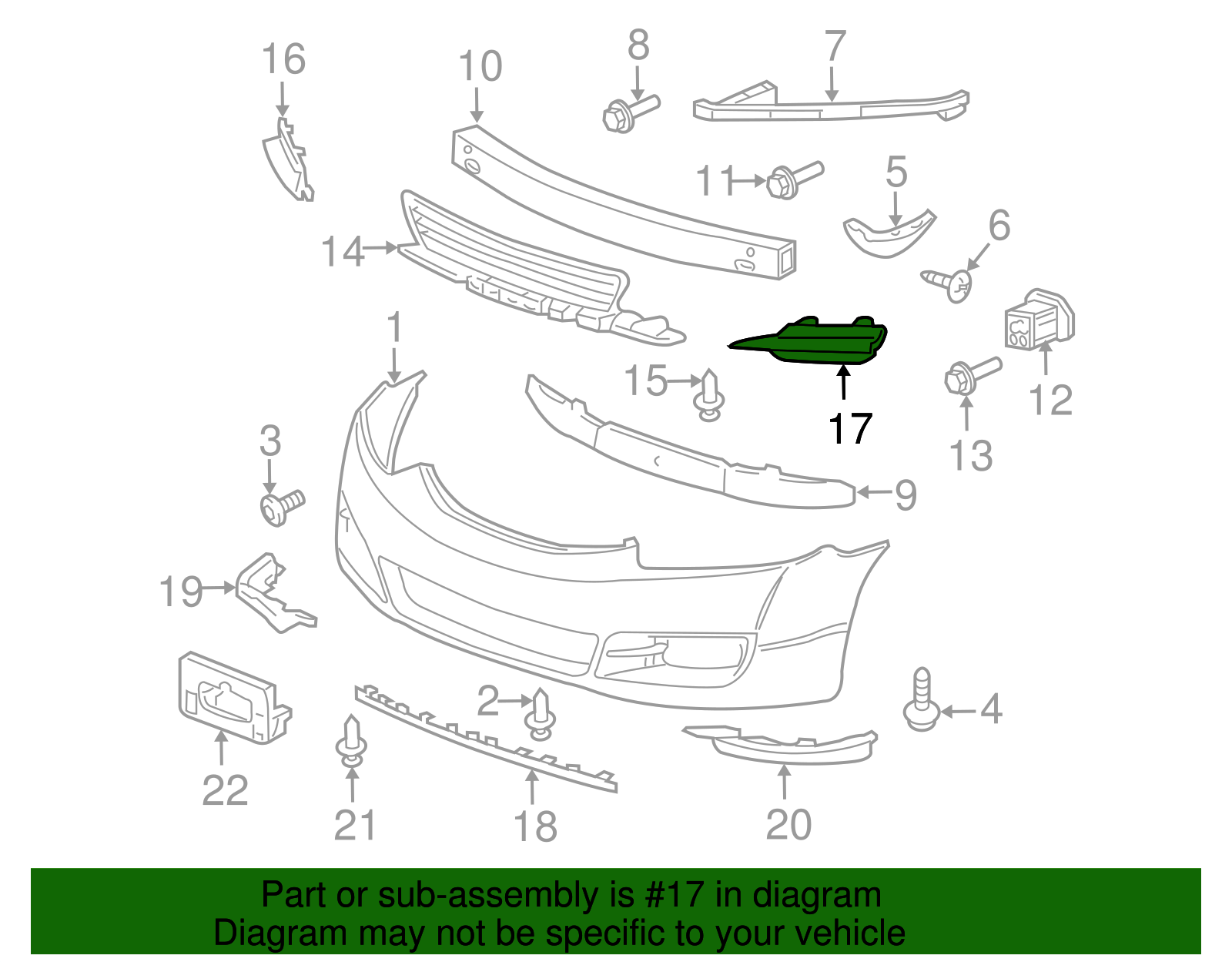 71108-SVA-A50ZD - Outer Grille 2009-2011 Honda Civic | Honda Parts Online