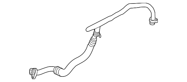 172-500-01-72 - Oil Line 2012-2016 Mercedes-Benz SLK 55 AMG® | Mercedes ...