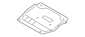 2015-2018 Porsche Macan Center Shield 95B-825-370-C | Sunset Porsche Parts