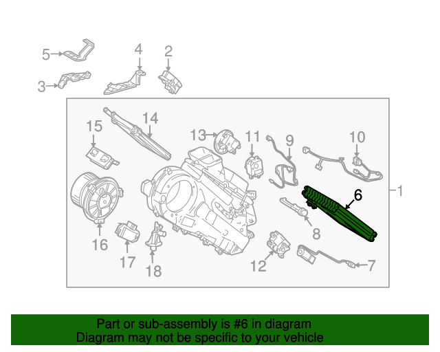 88501-28360 - Evaporator Core 2008-2021 Toyota | Ourisman Toyota Parts