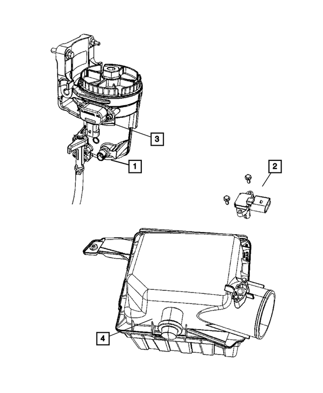 53032749AC - Air Restriction Indicator Gauge 2003-2009 Dodge ...