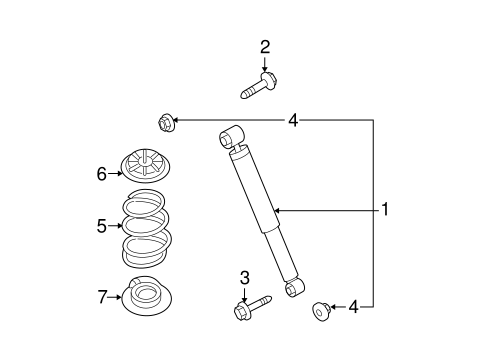 Rear Suspension for 2011 Nissan Rogue | OEM Parts Online