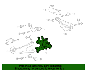 2010-2015 Lexus Knuckle 42305-0E020 | OEM Parts Online