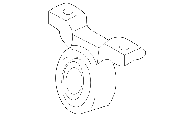 52380-42050 - Differential Housing Support - 2001-2005 Toyota RAV4 ...