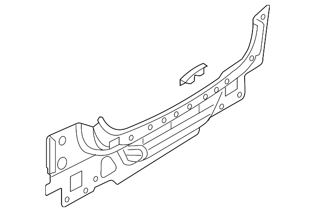 B33D-70-75XE - Rear Body Panel - 2004-2009 Mazda 3 | Mazda Swag