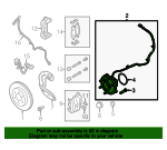 2011-2014 Ford F-150 Hub & Bearing CL3Z-1104-K | OEM Parts Online