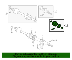 31437947 - Outer Boot - 2017-2021 Volvo | Volvo OEM Parts Direct