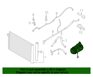 64-52-9-165-808 - Compressor - 2011 BMW 528i | Buy BMW Parts Now
