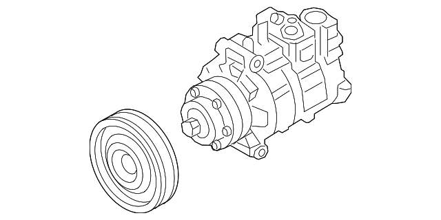 2018-2020 Audi Q5 Compressor 80A-816-803 | Audi USA Parts
