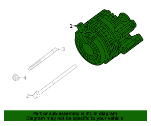 68292740AB - Alternator - 2020 Jeep Wrangler | Mopar Parts Canada