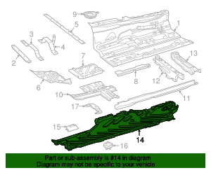 205-684-02-00 - Under Cover 2017-2023 Mercedes-Benz | Mercedes-Benz USA ...