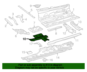 206-610-13-03 - Rail Reinforced 2022-2024 Mercedes-Benz ...