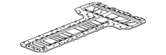 2016-2019 Chevrolet Volt High Voltage Battery Tray 24282728 GM ...