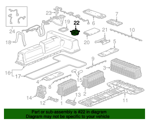 2014-2019 Chevrolet Drive Motor Battery High Voltage Manual Disconnect ...
