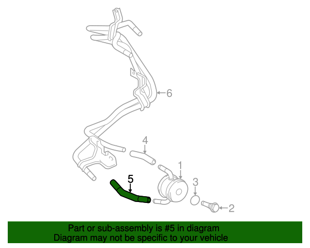 15772-31010 - Engine Oil Cooler Line - 2010-2023 Toyota 4Runner | OEM ...