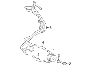 2010-2024 Toyota 4Runner Engine Oil Cooler Line 15772-31010 | Toyota ...