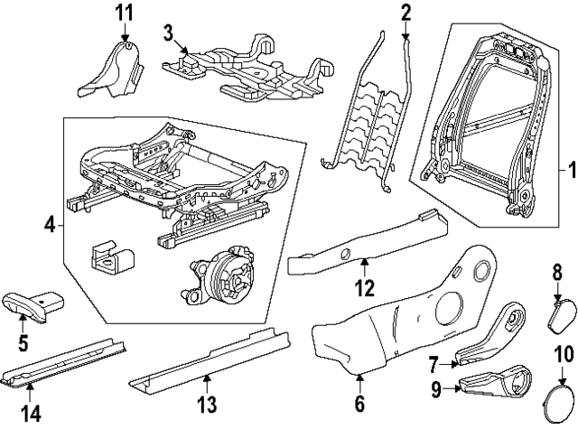 2024 Chevrolet Blazer EV Track Cover 86531651 GM | GMPartsDirect.com