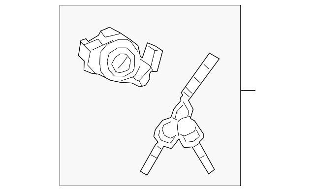 2018-2020 Hyundai Elantra GT Ignition Lock Cylinder 81900-G2F00 ...