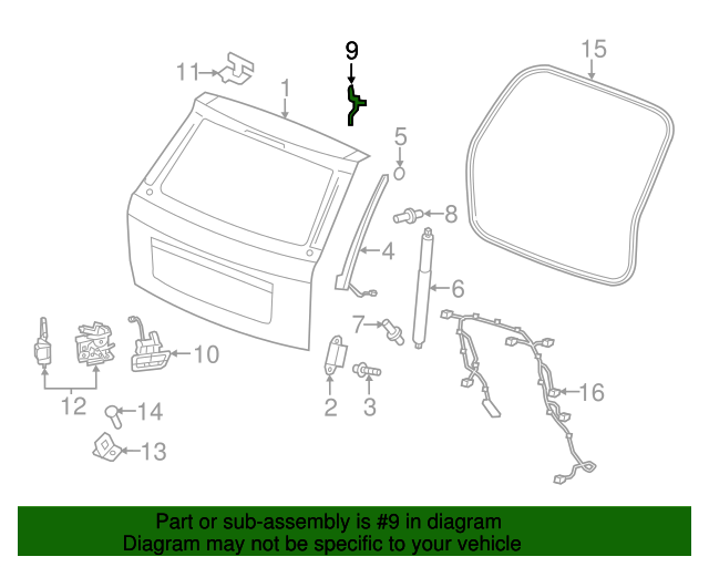2011-2023 Dodge Durango Bracket 4589925AB | TascaParts.com