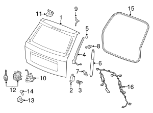 2011-2023 Mopar Support Strut Stud 6509475AA | TascaParts.com
