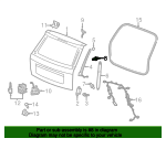 2011-2023 Mopar Support Strut Stud 6509475AA | TascaParts.com