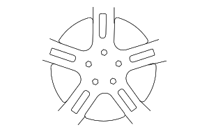 2010-2013 Porsche Panamera Wheel, Alloy 970-362-160-06-9A1 | Porsche Marin