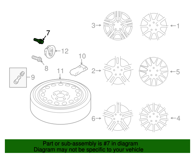 2010-2023 Porsche Anti-Theft Protection For Wheels PAF-009-593 | Gaudin ...