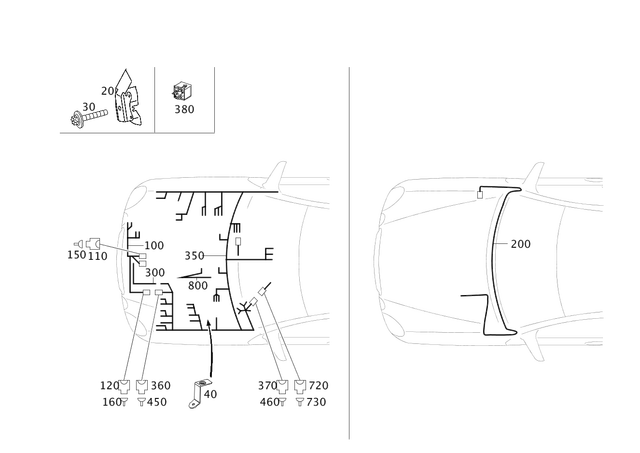 211-540-84-35 - Electric Line 1994-2009 Mercedes-Benz | Mercedes-Benz ...