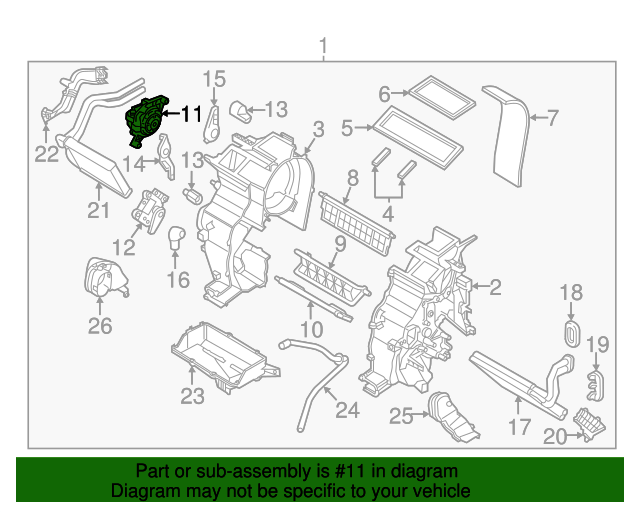 97154-1W000 - Door Actuator 2012-2017 Kia Rio | Kia.Parts Store