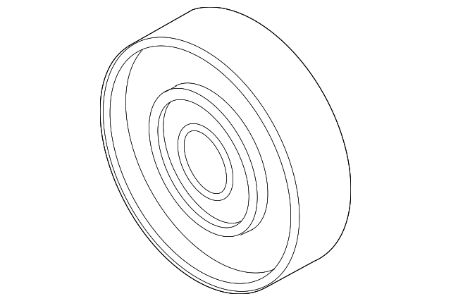 079-903-389-A - Idler Pulley 2011-2015 Audi | Audi OEM Parts